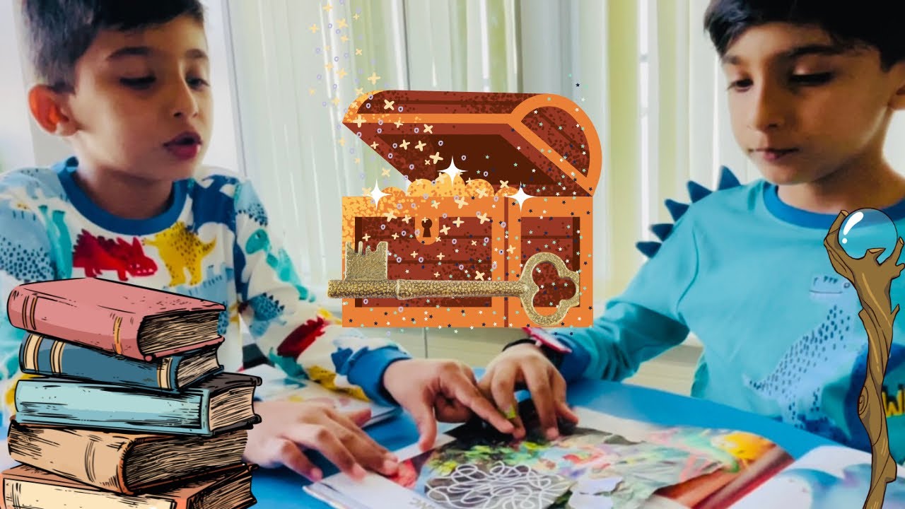 Two Boys Find Treasure Map and Unlock Hidden Toy Treasure Box | Toy ...