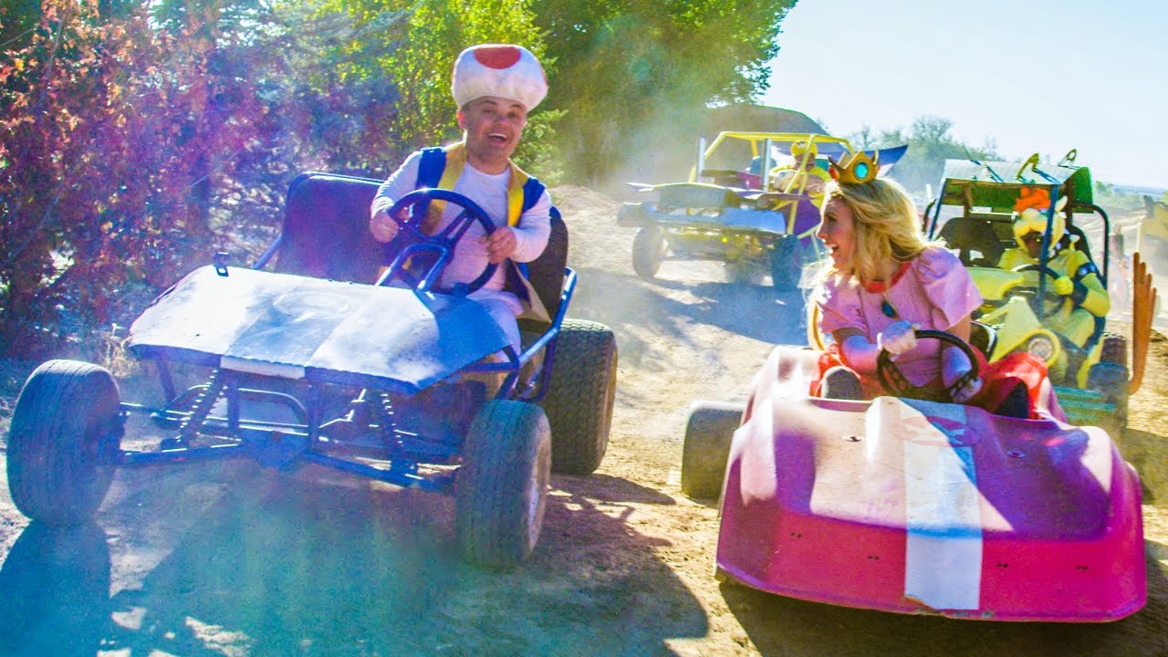 Mario Kart 8 Deluxe Meets Real Life! - YouTube