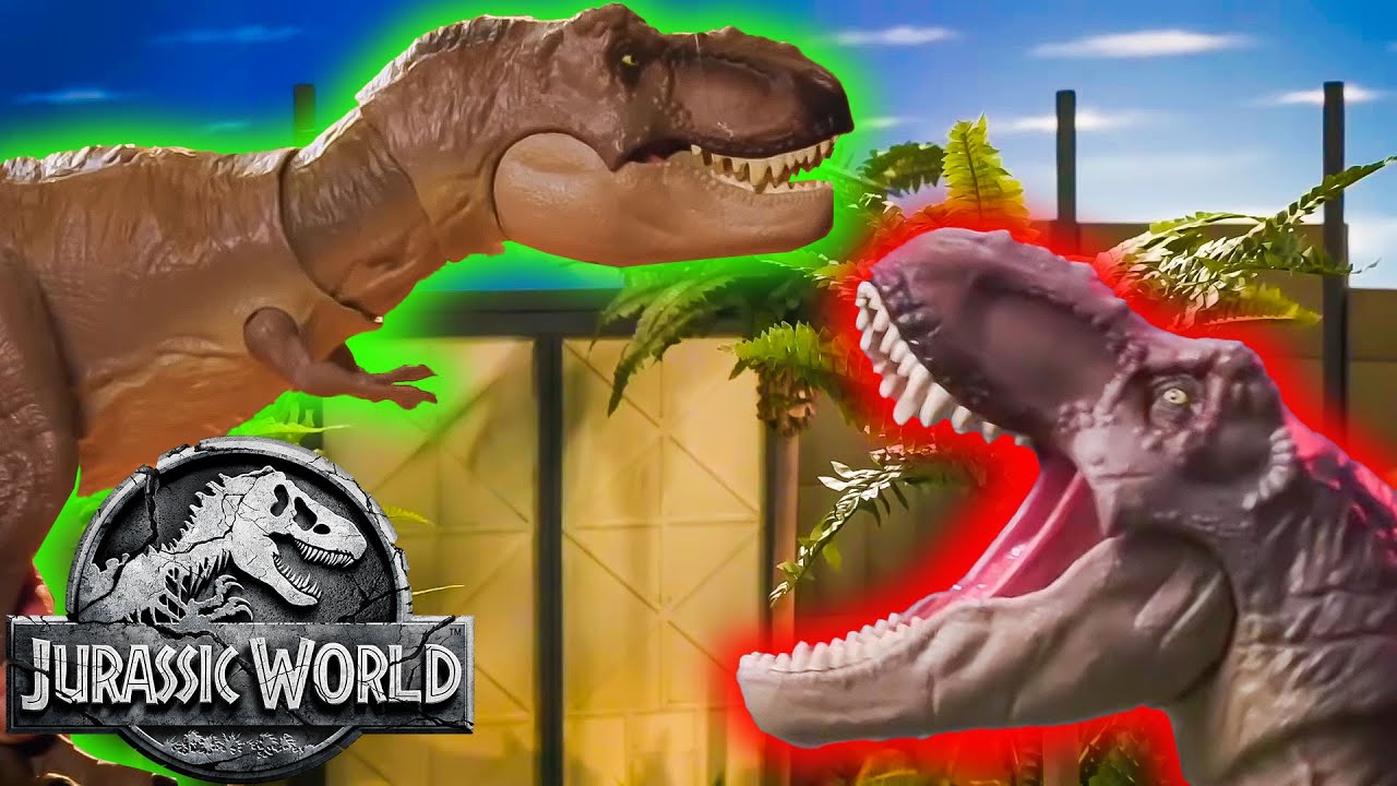 More Non-Stop Jurassic World Dinosaur Action! 💥🦖 | Mattel Action! - YouTube