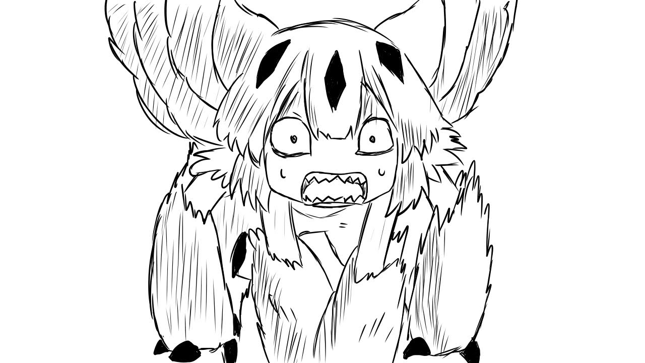 So Cute Angry Faputa Animation Made in Abyss Anime - YouTube