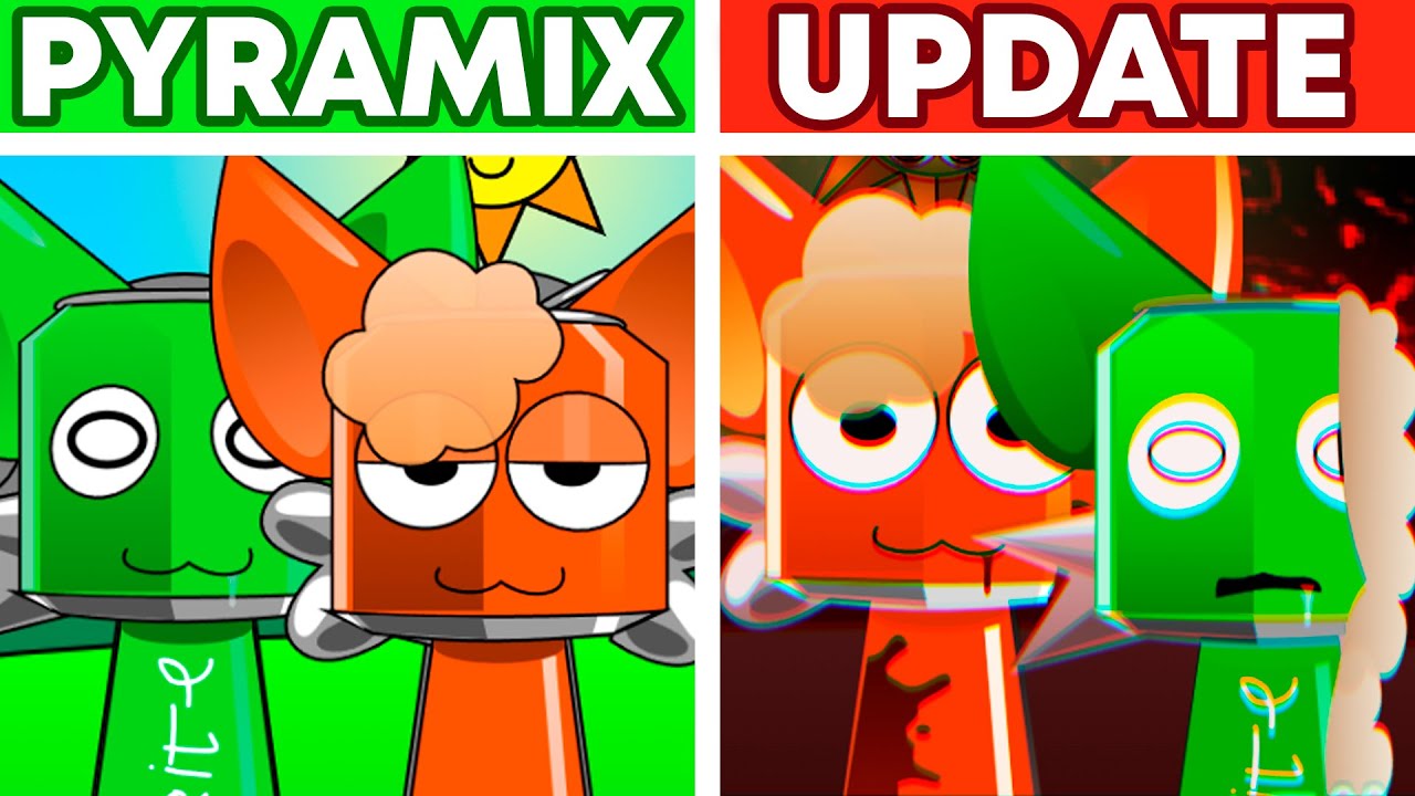 Incredibox Sprunki Pyramixed EXTRA OC UPDATE! New Characters and Full ...