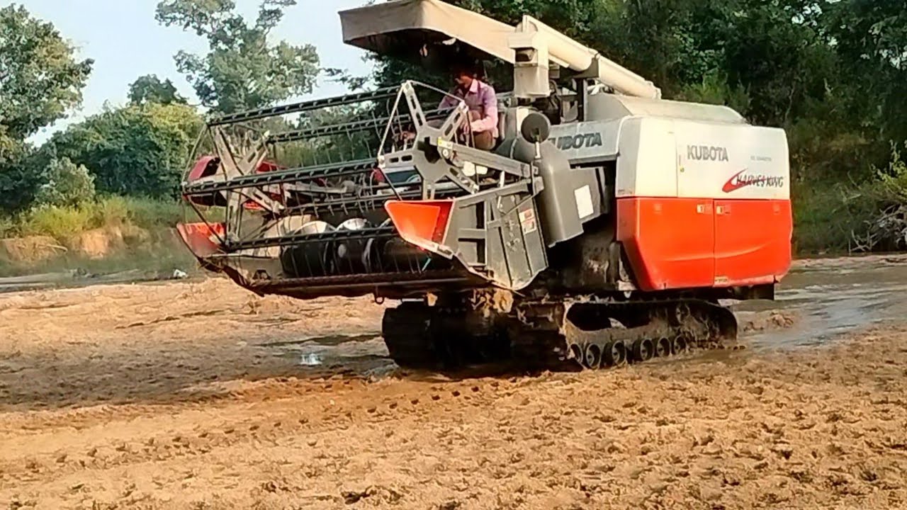 Mini Harvester Machine ।। - YouTube