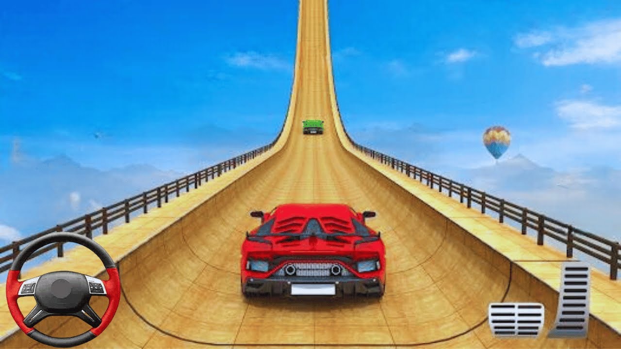 Mega Ramp Car Stunts - Impossible Car Stunts 3D - Android Gameplay ...