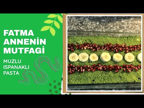 Muzlu ıspanaklı yaş pasta. yapımı kolay.lezzeti harika..