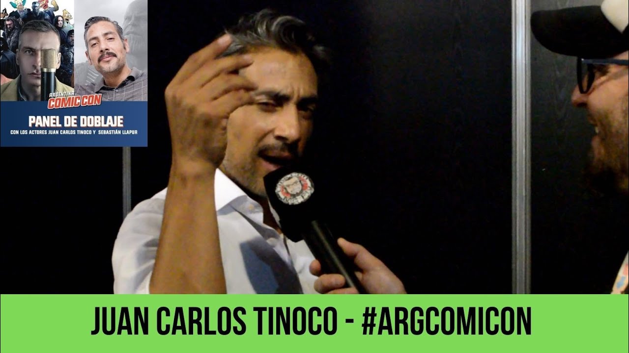 VideoEntrevista a Juan Carlos Tinoco - Actor de doblaje - 12° ComicCon ...