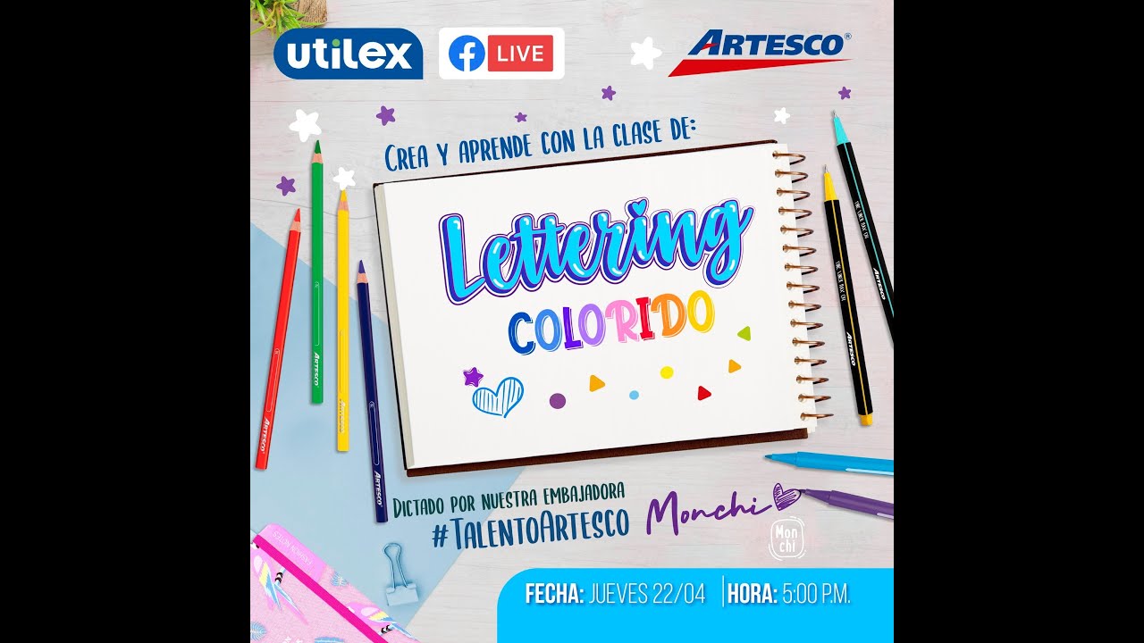 Lettering Colorido 🌈 - YouTube