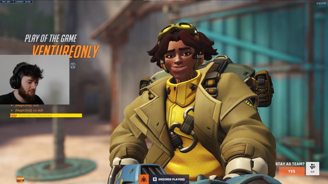 Potg 44 Elims 19k Dmg Dafran Insane Venture Overwatch 2 Gameplay