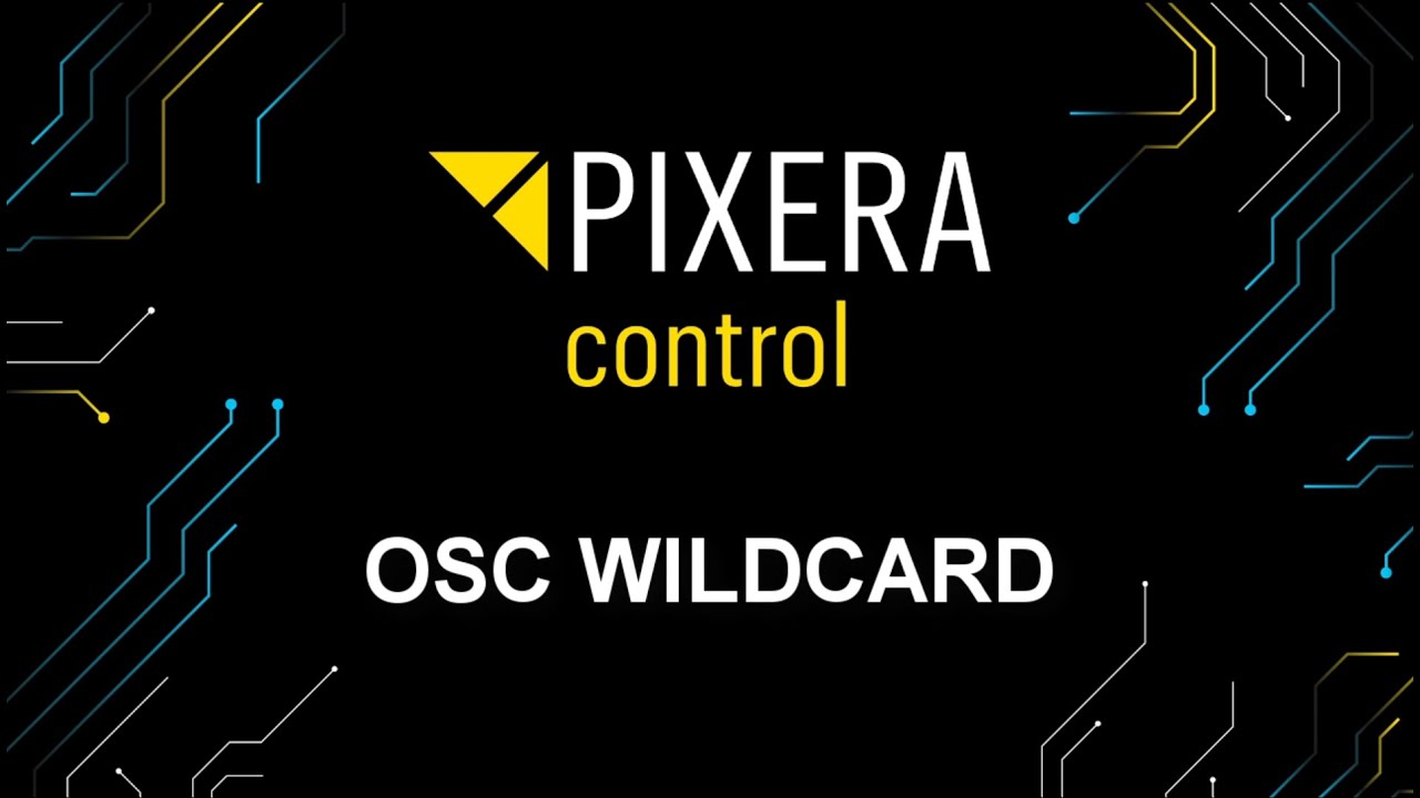 Control - OSC Wildcard - YouTube