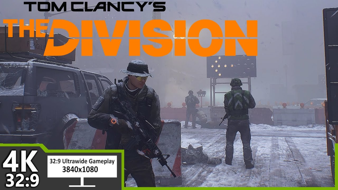 TOM CLANCY'S THE DIVISION Manhattan Gameplay - 32:9 Aspect Ratio - YouTube