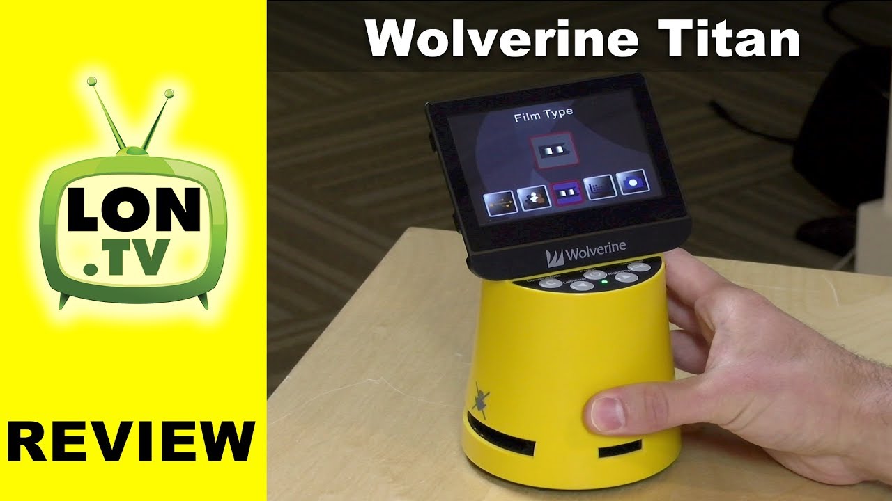 Wolverine Titan Photo Negative / Slide Scanner Digital Converter Review ...