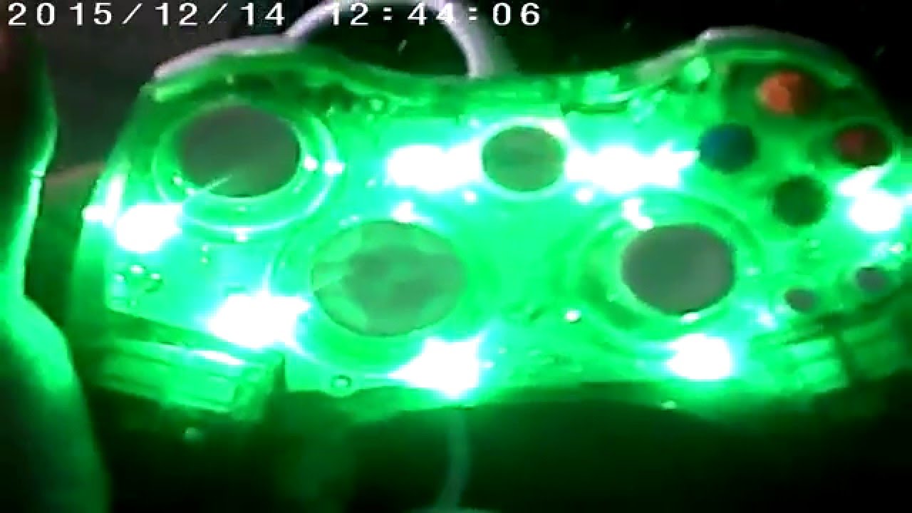 Unbox: Controle Xbox 360 Transparente Verde Usb Novo - YouTube