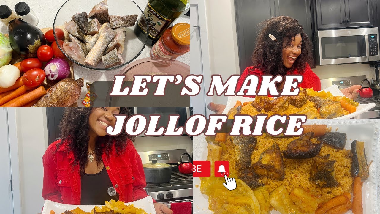 How to Make the Delicious African Fried Rice/ Tchep Djen /Jollof Rice ...
