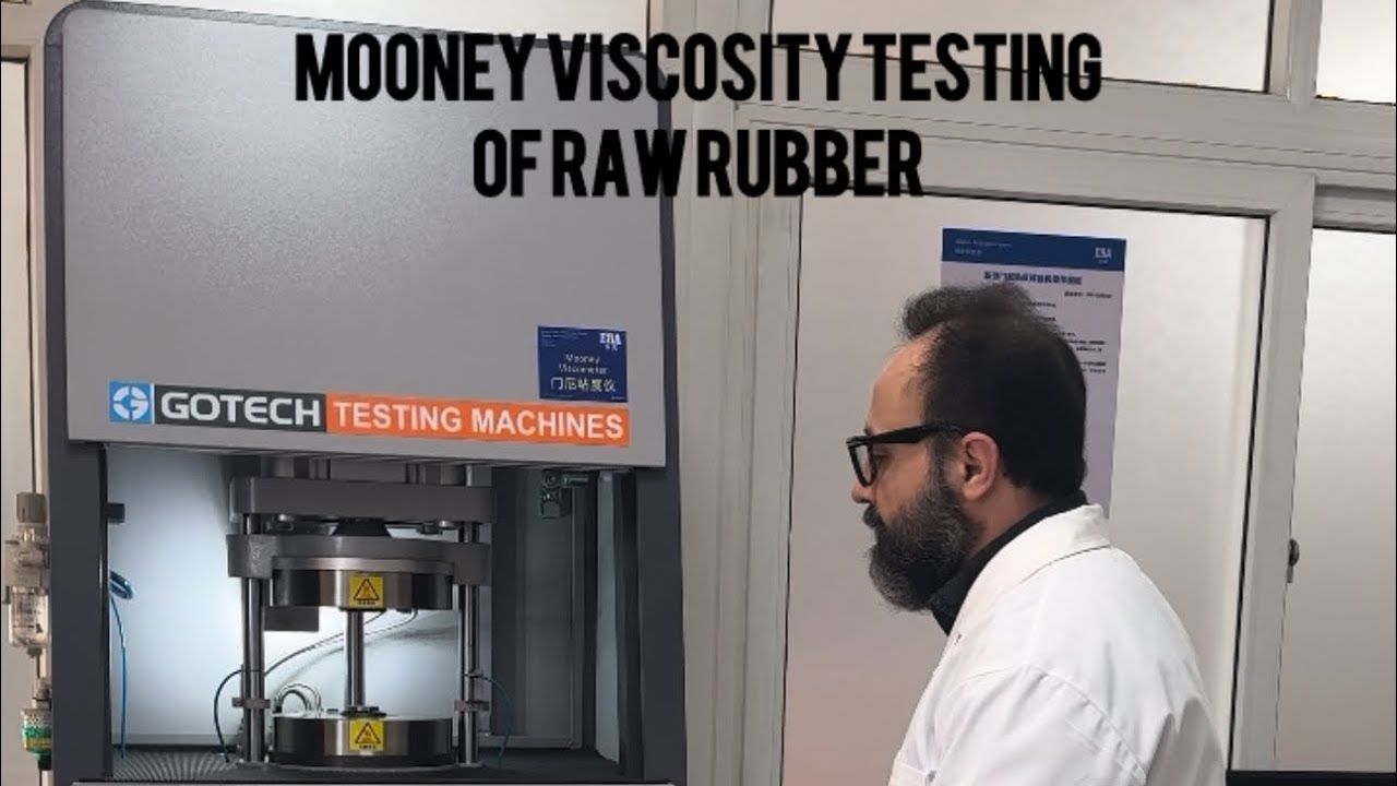 Mooney Viscosity Testing of Raw Rubber - Dr. Peyman Ezzati - YouTube