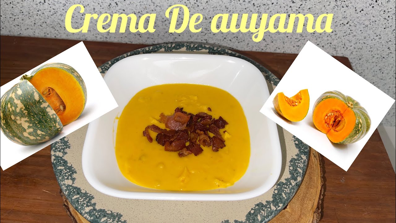 Crema De Auyama (Calabaza)Cremosa - YouTube