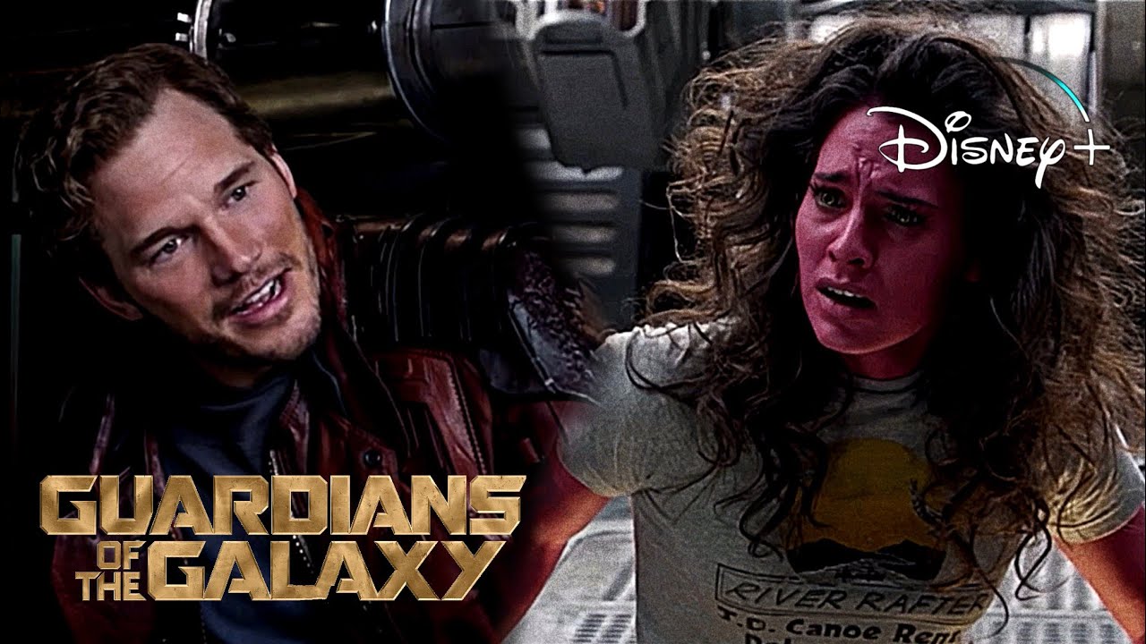 Guardians Of The Galaxy | Peter Forgets About Bereet Scene | Disney+ ...