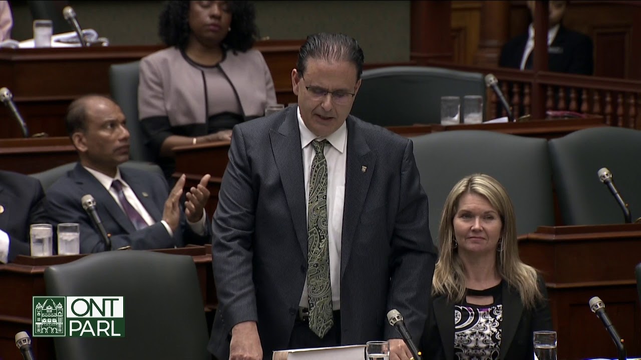 Rudy Cuzzetto Asks Minister Michael Tibollo about the Redevelopment of ...