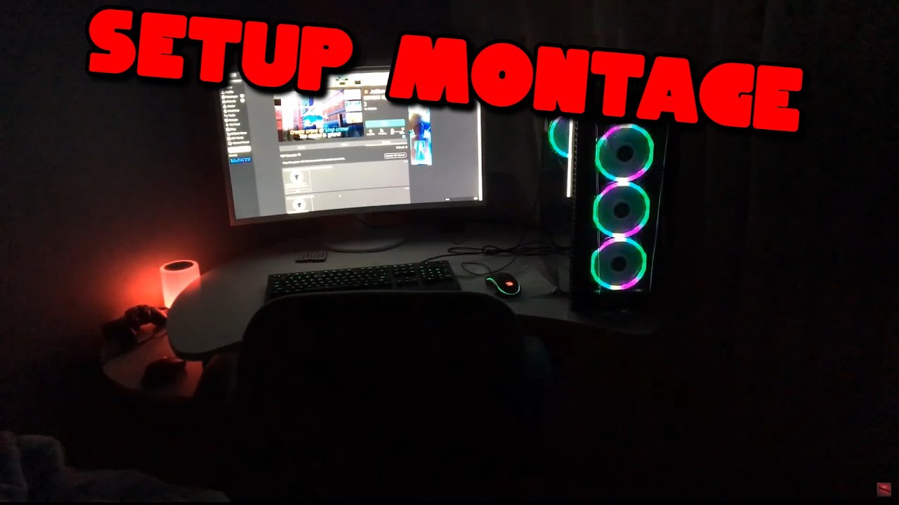 GAMING SETUP 2020 MONTAGE - YouTube