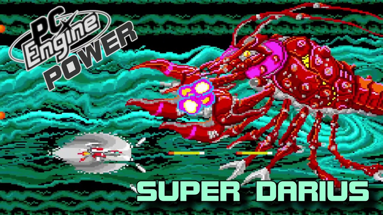 Super Darius (スーパーダライアス) - PC Engine Power 120 - YouTube
