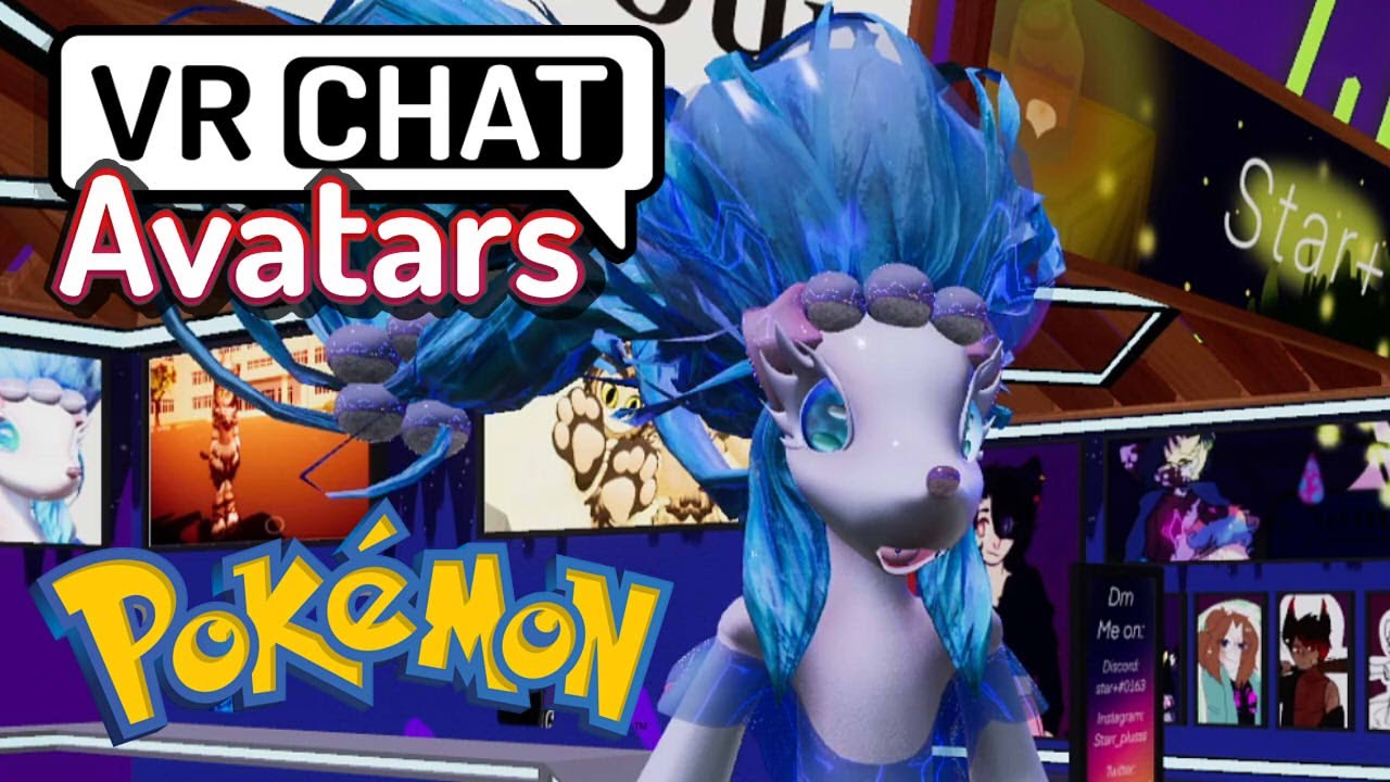 Primarina Avatar Pokemon VRchat - YouTube