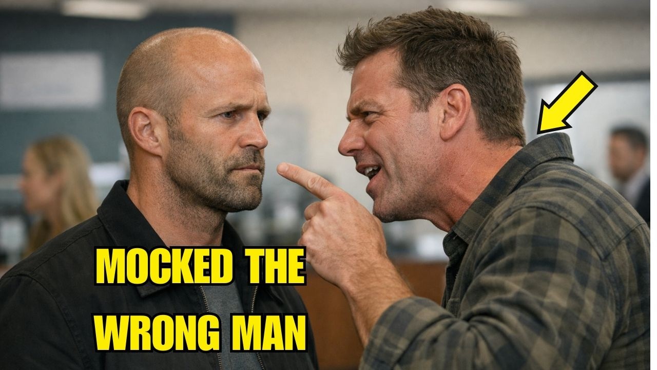 RUDE TRAINER LAUGHS AT JASON STATHAM— INSTANTLY REGRETS IT - YouTube