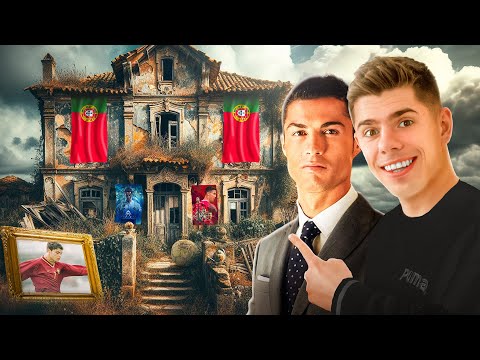 ODWIEDZIŁEM ZBURZONY DOM RONALDO 🔥