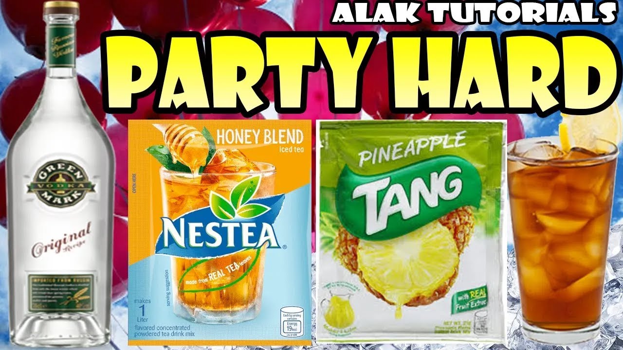 Party Hard Mix! (Nestea Honey Blend & Pineapple Tang) "Pinoy Cocktail ...