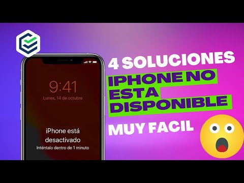 4 SOLUCIONES para Resolver error de iPhone no Disponible después de actualizar | iPhone ...