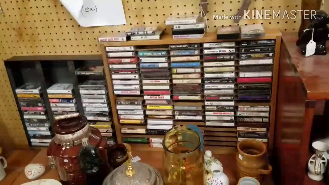 On The Road: Antique Shop and Goodwill (VHS Hunting) - YouTube
