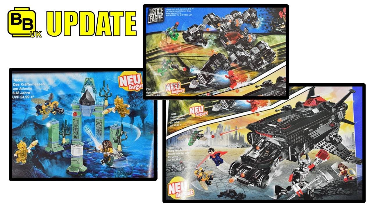 LEGO DC 2017 JUSTICE LEAGUE IMAGES NEWS UPDATE! - YouTube