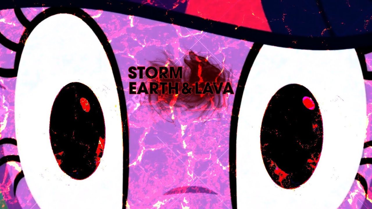 Twilight Sparkles S2 Eye Hot Close up Storm Volcano Lava With Miitopia ...