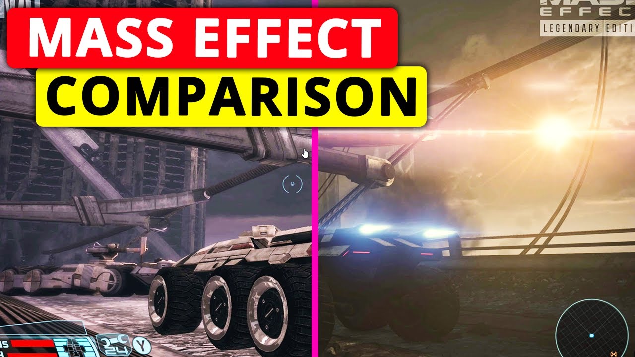 Mass Effect Legendary Edition Graphics Comparison 4K 60 FPS (Xbox One ...