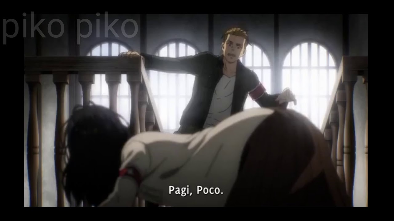 poco is surprised to see pieck - YouTube