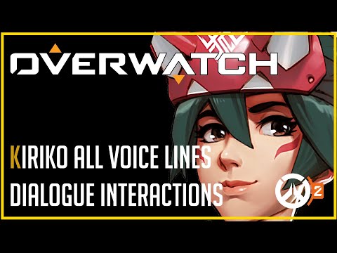 Overwatch 2 - Kiriko All Voice Lines Interactions
