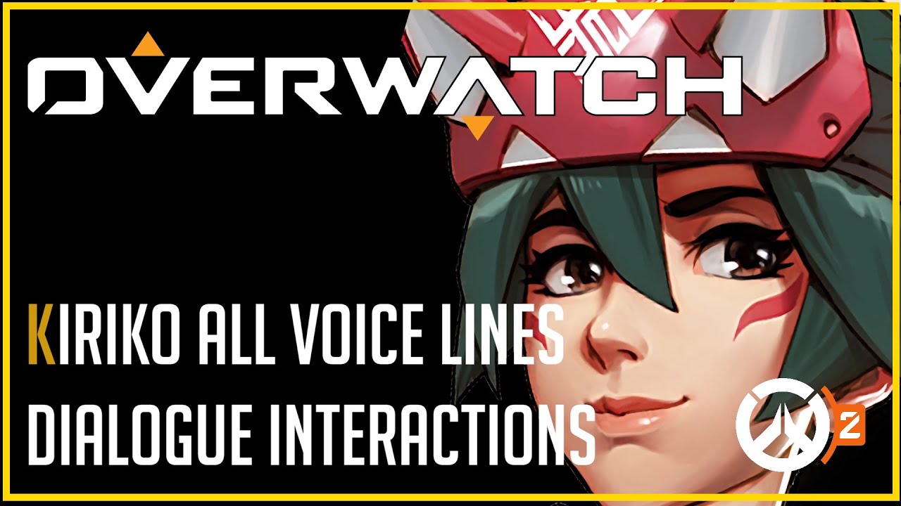 Overwatch 2 - Kiriko All Voice Lines Interactions - YouTube
