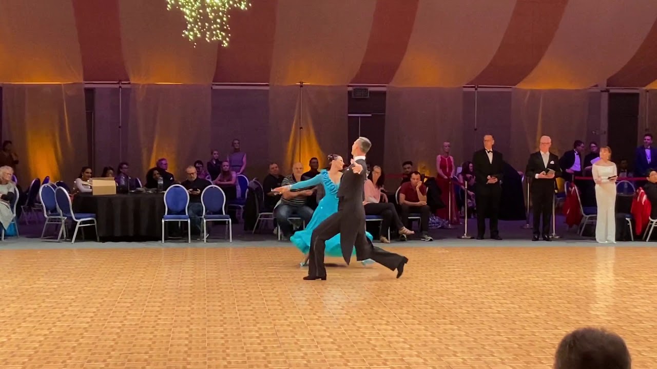 Dan and Kirstin New Vogue - Swing Waltz - YouTube
