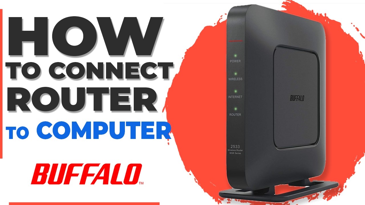 Connect Buffalo Router to Computer via Ethernet - YouTube