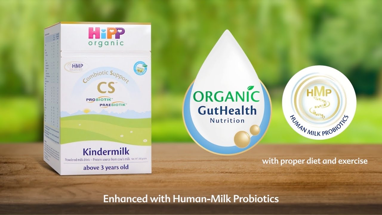 Choose HiPP Organic CS Kindermilk | For Gut Health Nutrition Support ...