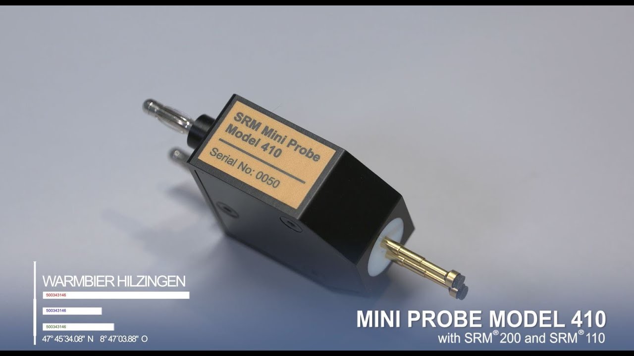 SRM Mini Probe Model 410 - YouTube