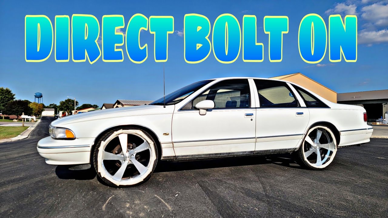 Old School Chevy Caprice On 24 S No Reserve: 1993 Chevrolet Caprice