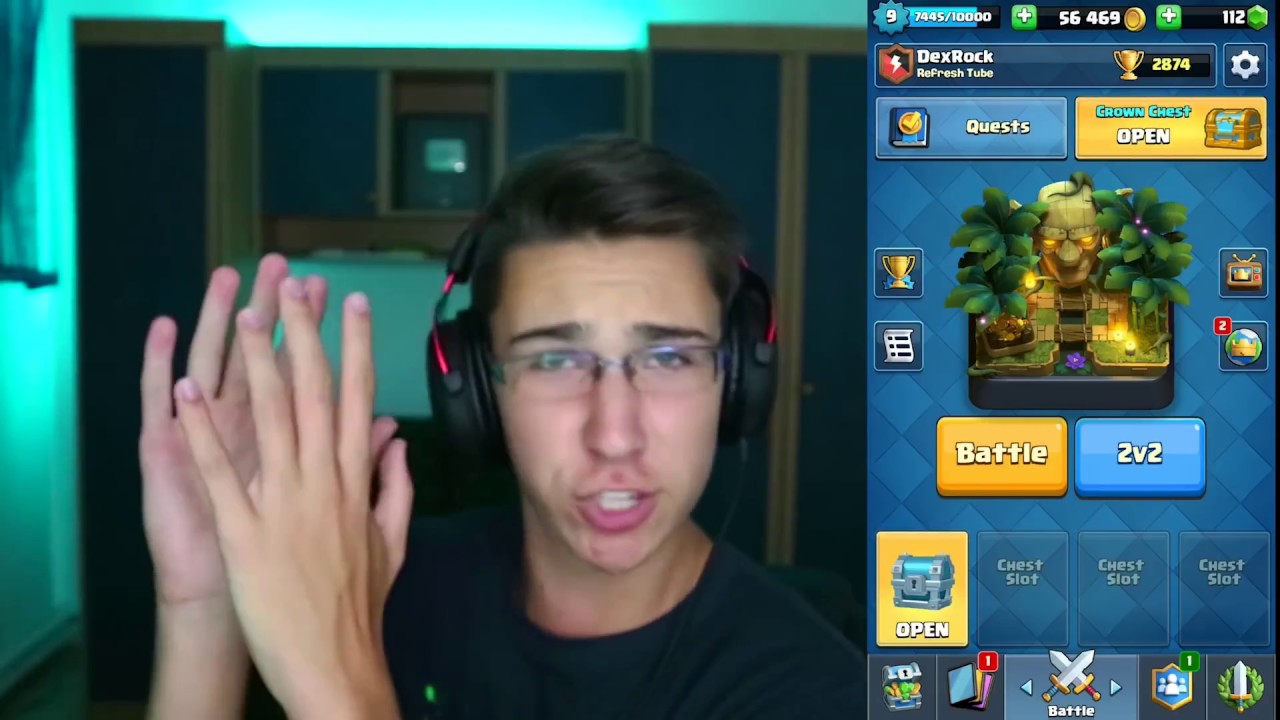 Dex Rock Clash Royale, epizoda 2 - YouTube