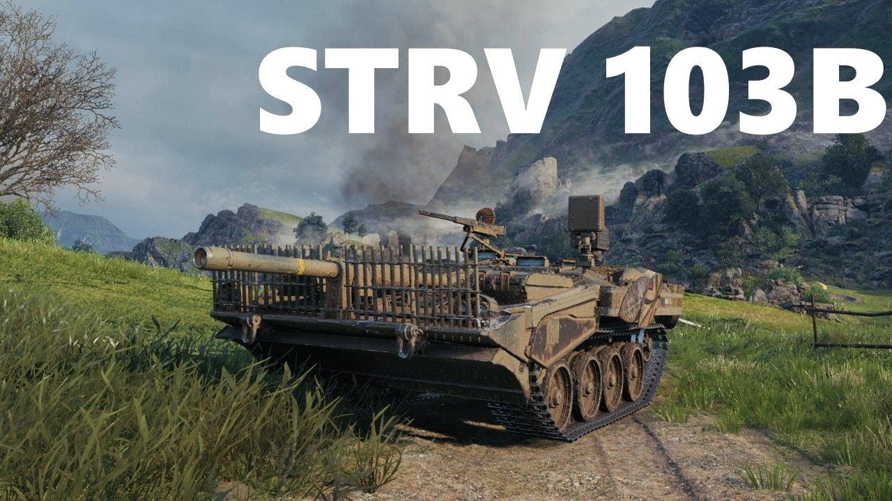 STRV 103B the ultimate Swedish weapon wot complete 4K - YouTube