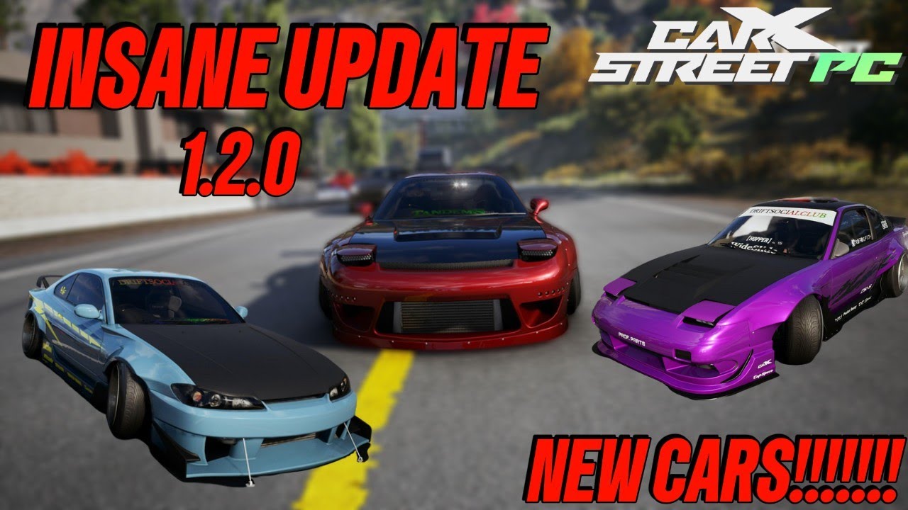 INSANE NEW UPDATE!!! CarX STREET PC- Update 1.2.0 + New cars ...