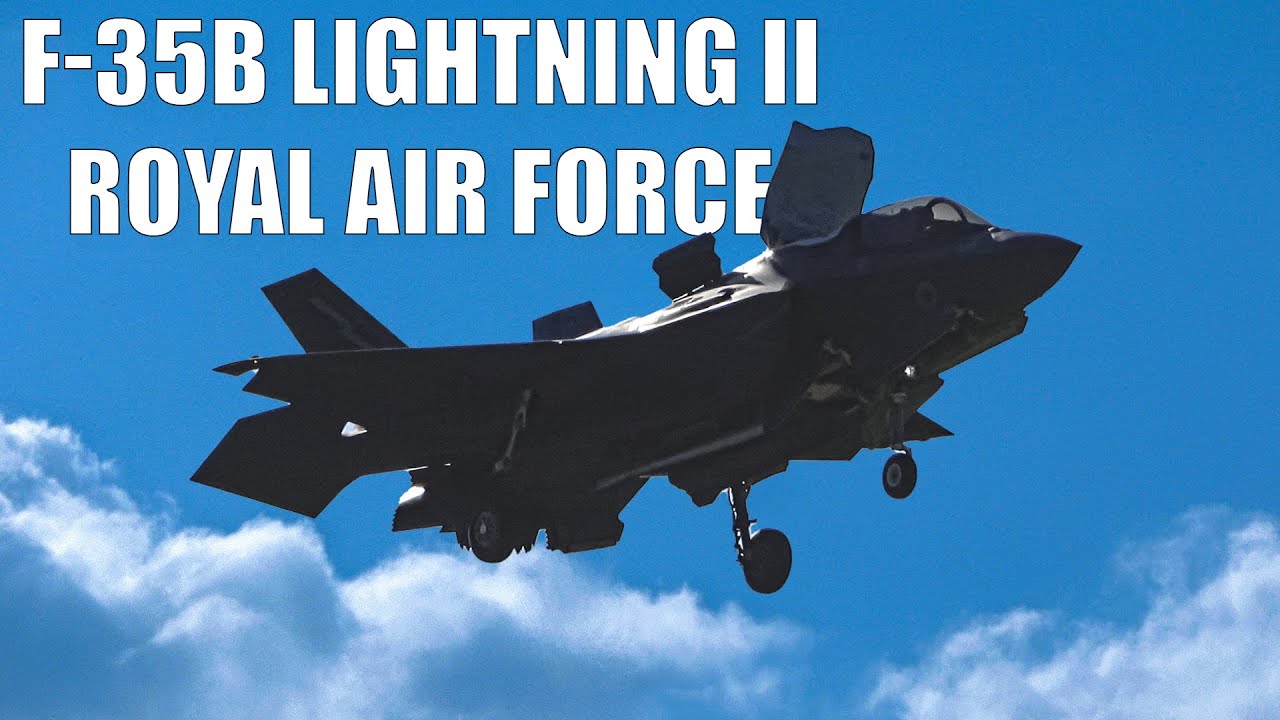 NATO Days 2023 - F-35B Lightning II Royal Air Force hover | 4K - YouTube