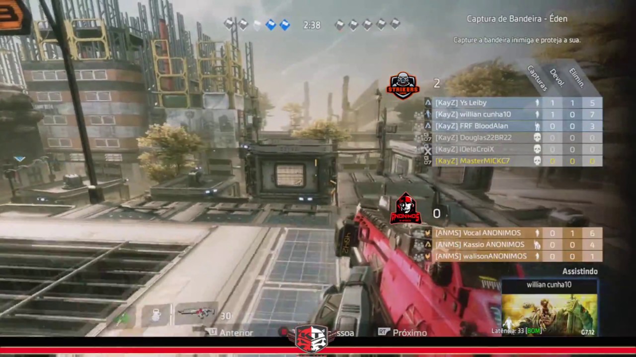 TITANFALL 2: Pro League StrikerS (B Team) vs ANONIMOS - YouTube