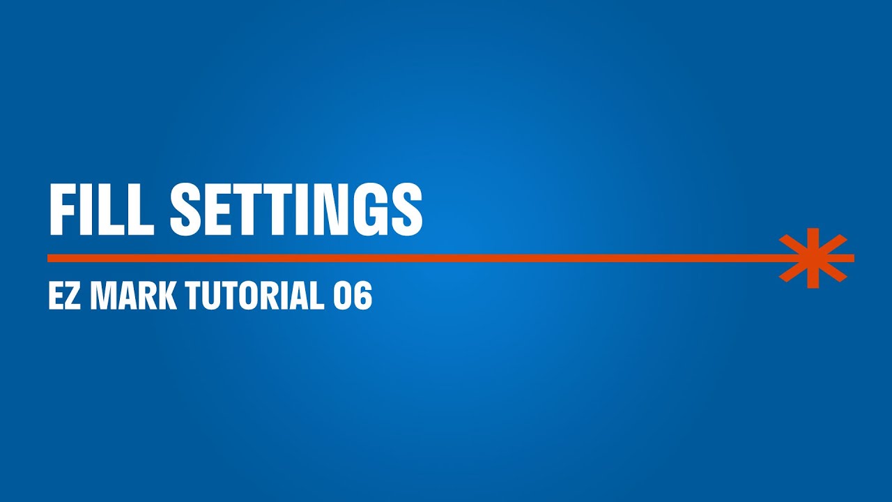 Fill Settings | EZ Mark Laser Marking Software - GT SCHMIDT - YouTube