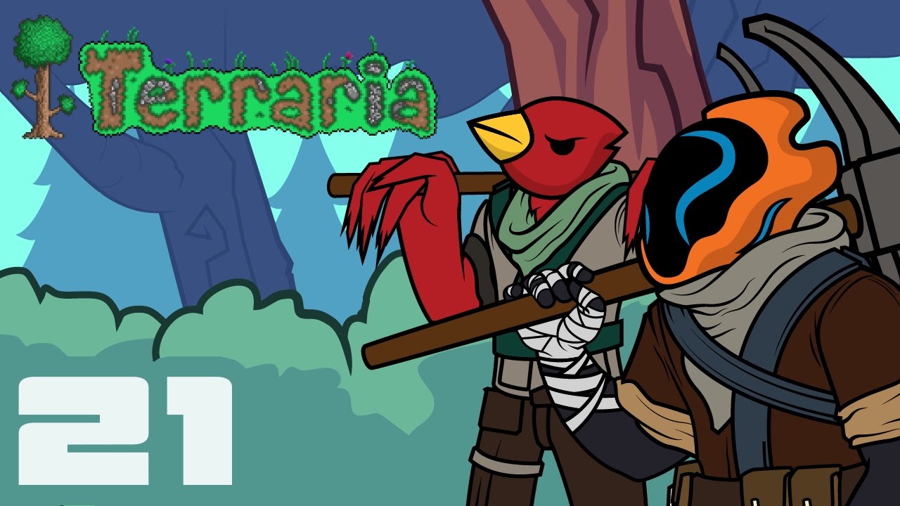 Let's Play Terraria 1.3.4 Expert Mode - Part 21 - Herplings In The Dark ...