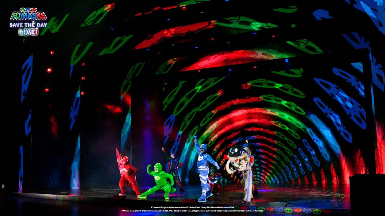 PJ Masks Live - Learn to Dance from the Show! - YouTube