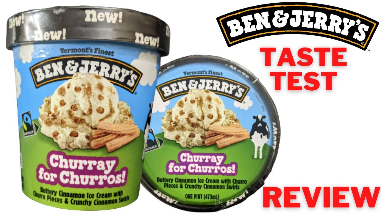 Churray for Churros! *NEW* Ben & Jerry's Ice Cream Flavor - YouTube