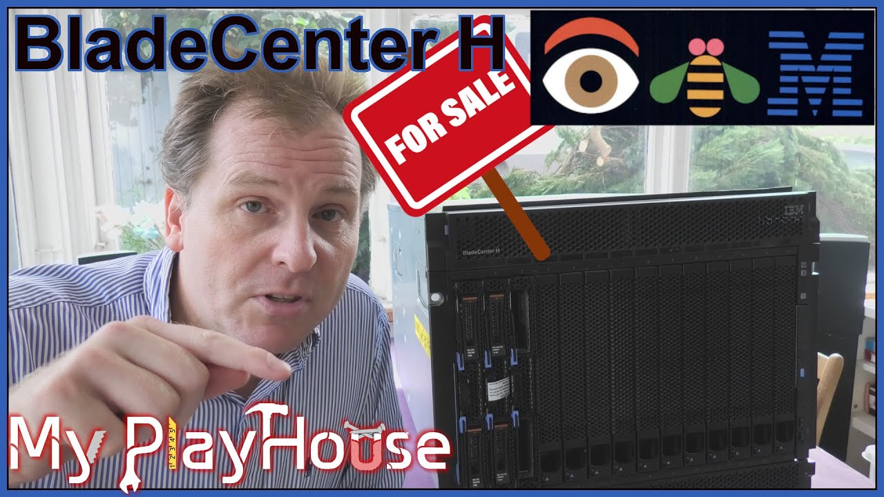 IBM Bladecenter H - is Seeking New Challenges - 1108 - YouTube