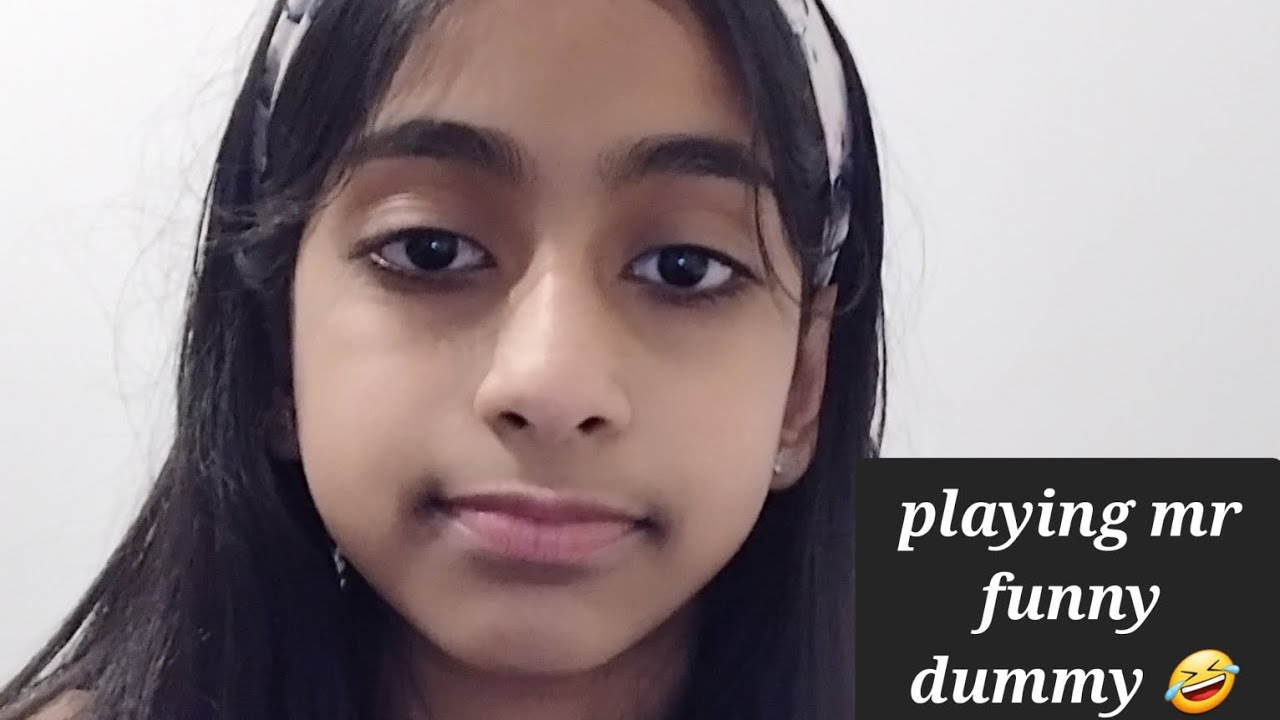 playing funny dummy - YouTube